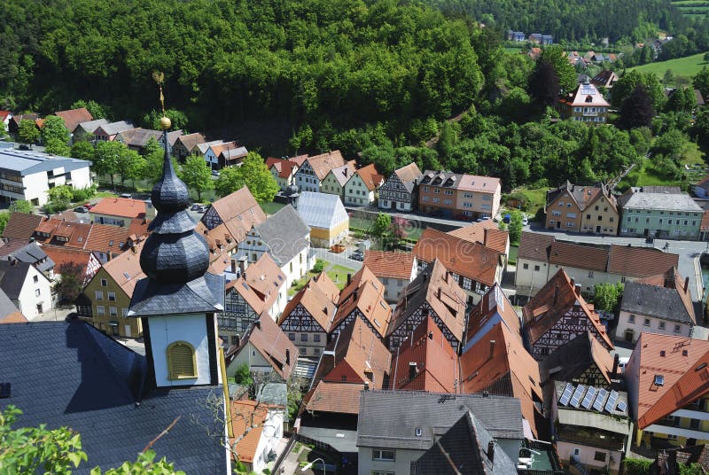 Waischenfeld Village stock image. Image of fraenkische - 26003295