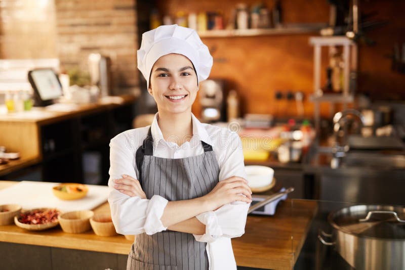 Apprentice Chef stock image. Image of professional, enjoying - 141660363