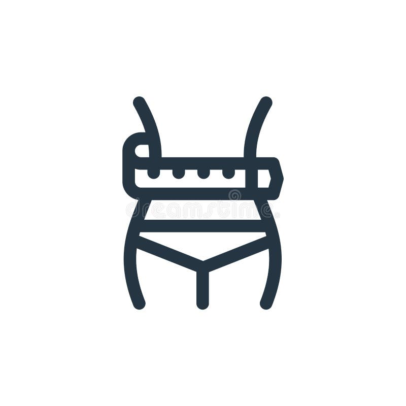 Slim Waist Human Body Icon Stock Illustrations – 425 Slim Waist Human ...