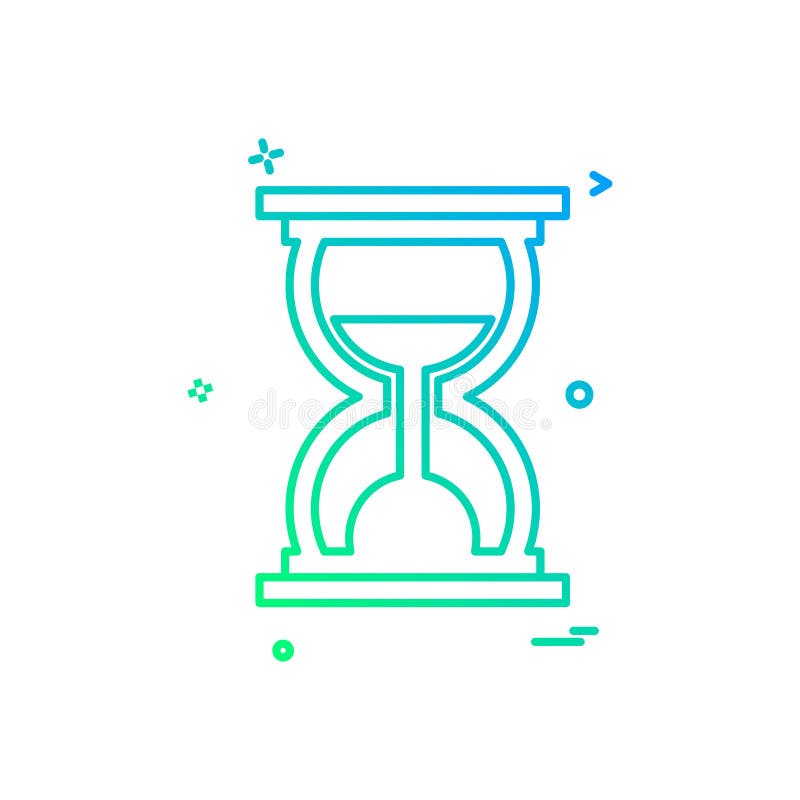 Wait icon design vector stock vector. Illustration of background ...