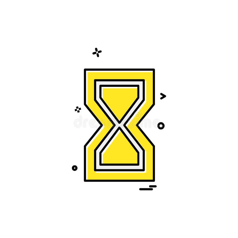 Wait icon design vector stock vector. Illustration of interface - 132440916