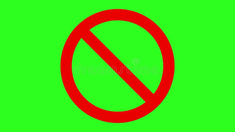 Wait Icon on Solid Background. Restriction or Stop Concept with Crossed ...