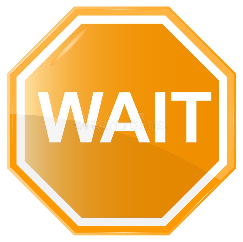 Go wait stop icons stock illustration. Illustration of caution - 8421667