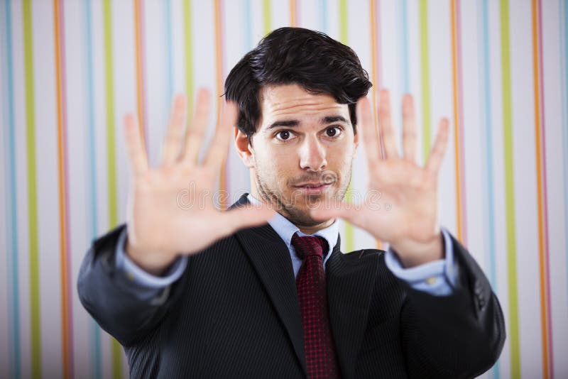 Wait there stock image. Image of business, adult, confident - 44540655