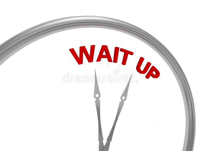 Clock Word Wait Stock Illustrations – 125 Clock Word Wait Stock ...