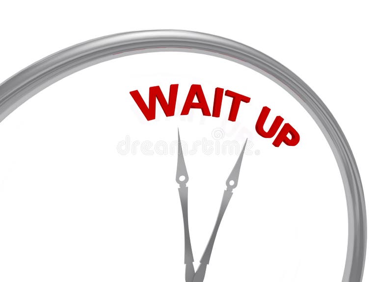 Clock Word Wait Stock Illustrations – 125 Clock Word Wait Stock ...