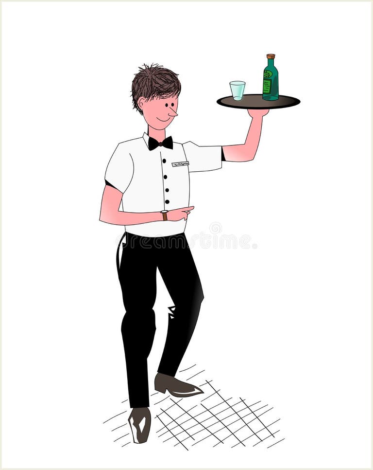 Kid Waiter Stock Illustrations – 823 Kid Waiter Stock Illustrations ...