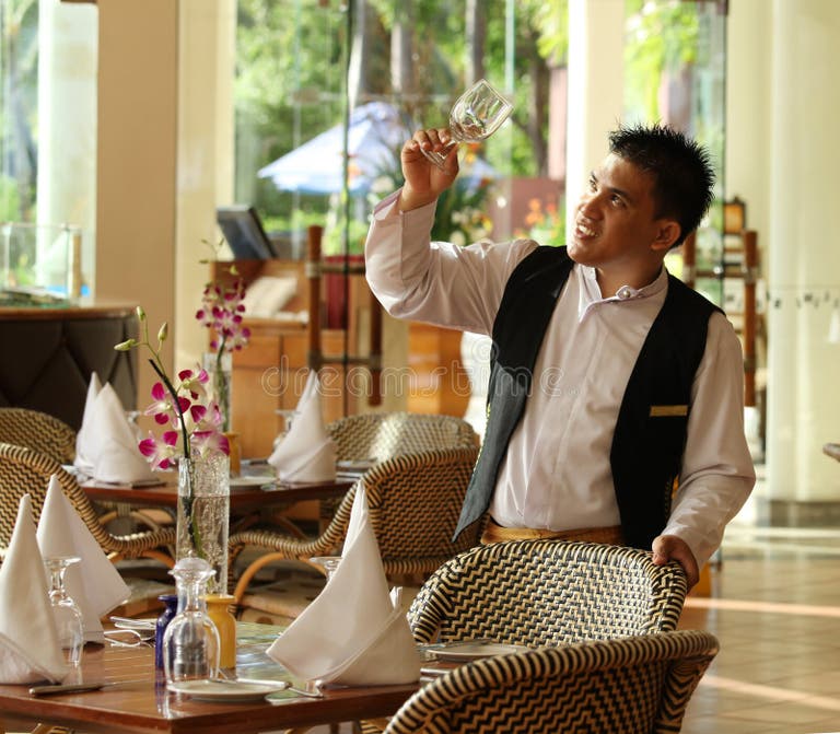 Waiter stock photo. Image of five, arranging, star, waiter - 14881728