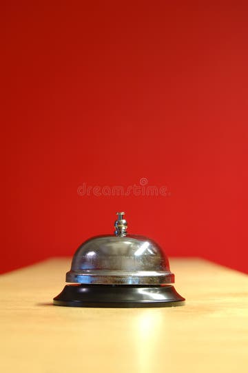 Waiter bell stock image. Image of long, metallic, attention - 56019