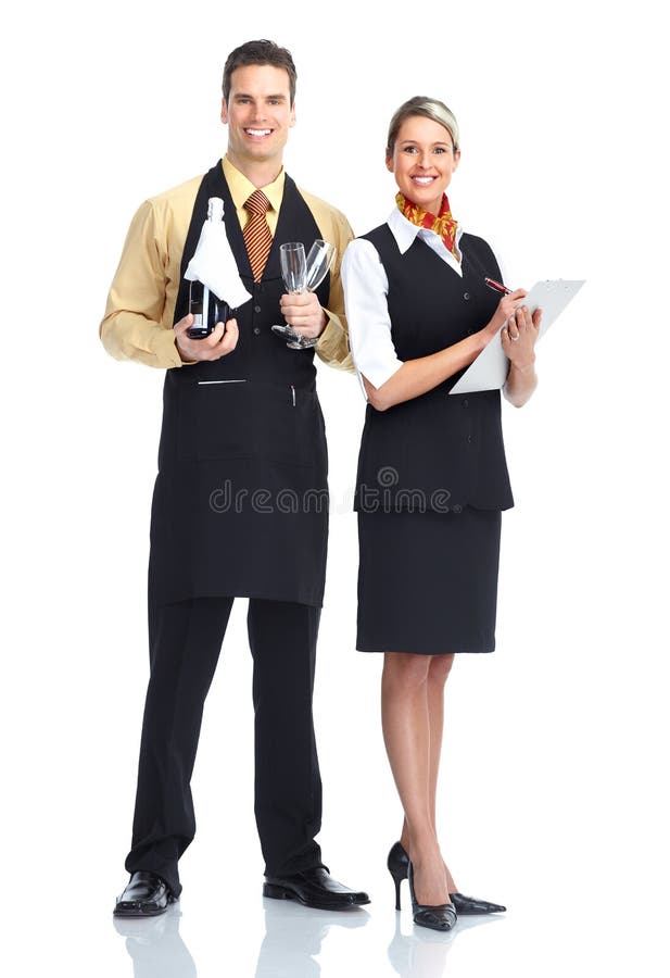 Waiter man stock photo. Image of representative, staff - 18551442