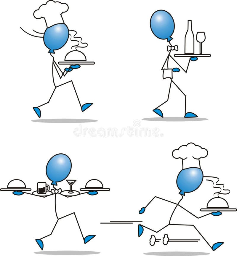 Waiter Sketch Stock Illustrations – 1,245 Waiter Sketch Stock ...