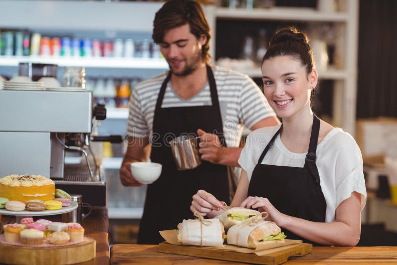 295 Man Working Behind Counter Cafe Stock Photos - Free & Royalty-Free ...