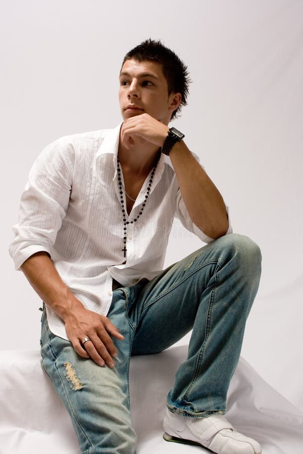 Waiting stock image. Image of fashion, waiting, sitting - 5644391