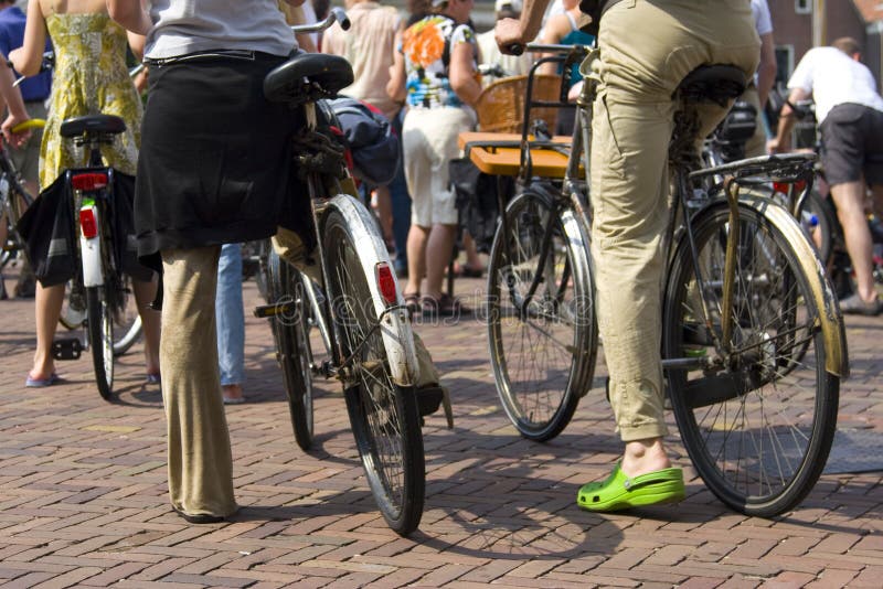 Waiting stock photo. Image of urban, scene, dutch, culture - 5958088