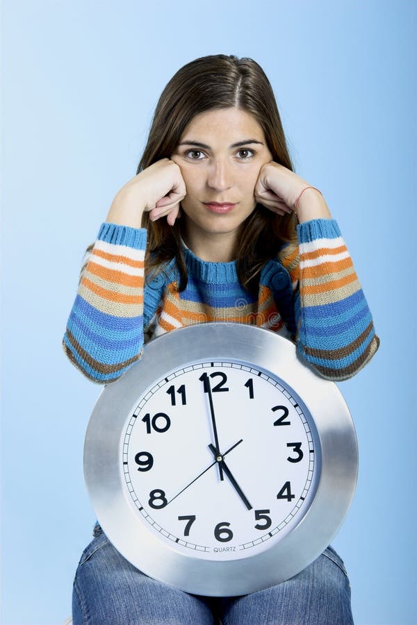 Waiting stock image. Image of gesture, early, cute, concept - 7233733