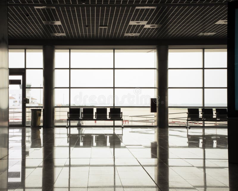 Waiting in Airport Background Image Stock Photo - Image of concept ...