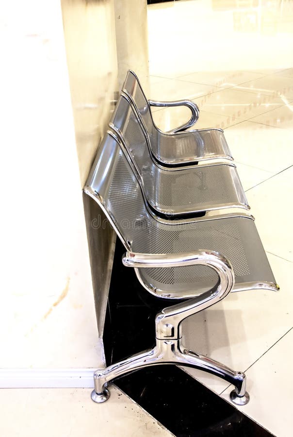 Waiting Area Empty with Chairs Stock Image - Image of furniture, area ...