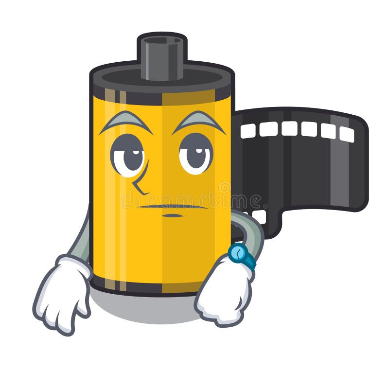 Waiting Camera Roll in the Cartoon Drawer Stock Vector - Illustration ...