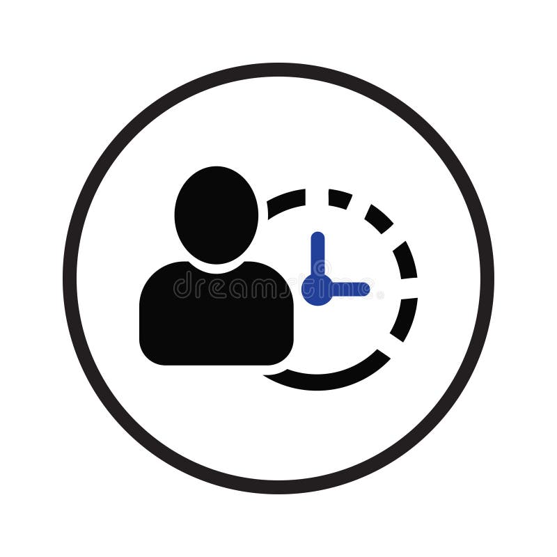 Waiting icon vector stock vector. Illustration of design - 264881058