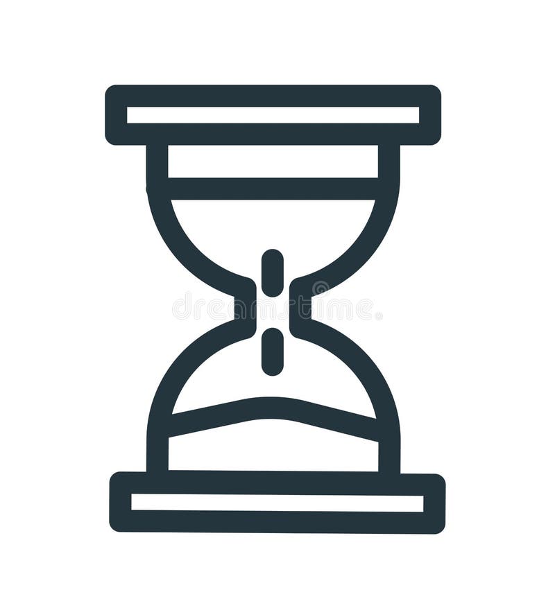 Waiting Icon Vector Sign and Symbol Isolated on White Background ...