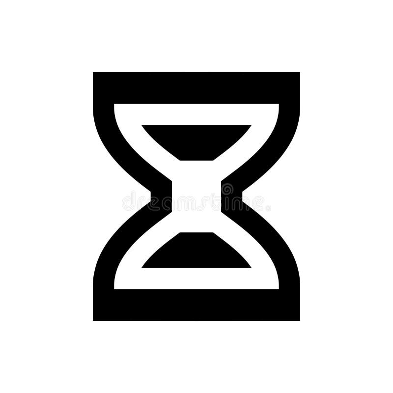 Waiting Icon Pictogram with Man and Clock Stock Vector - Illustration ...