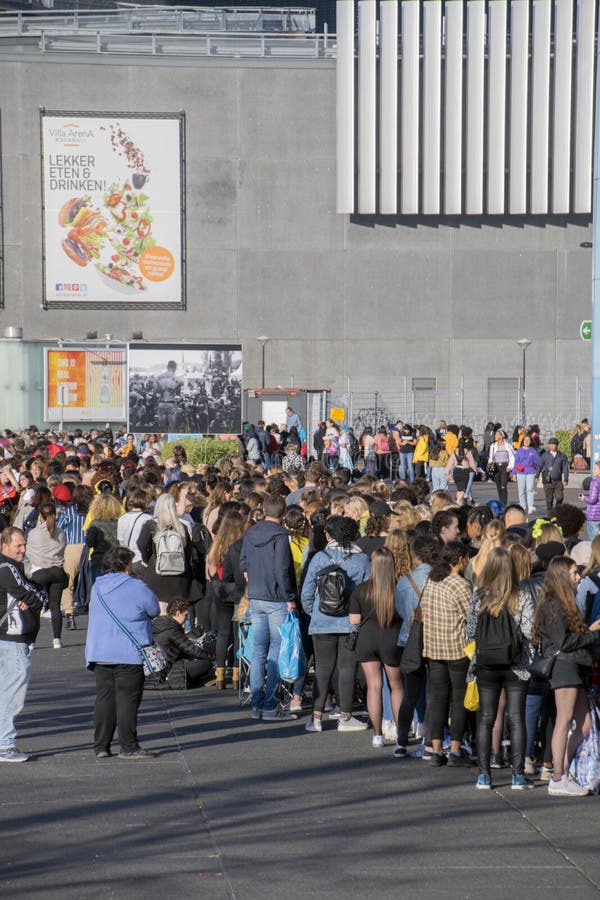 Waiting In Line For The BTS Concert At The Ziggo Dome Amsterdam The ...