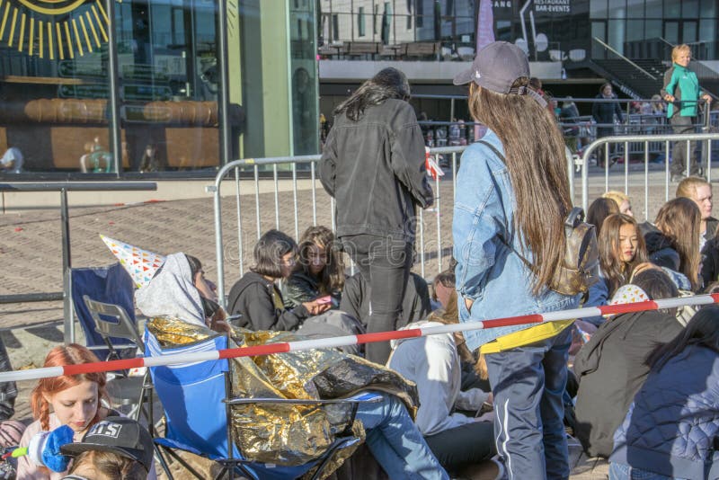 Waiting in Line for the BTS Concert at the Ziggo Dome Amsterdam the ...
