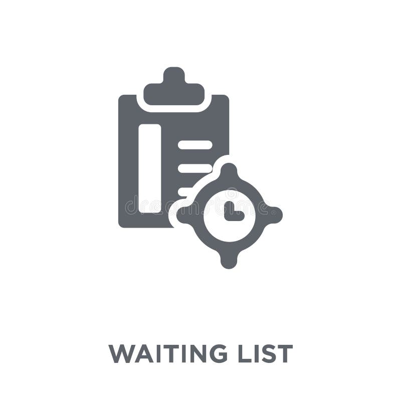 Waiting List Icon from Ecommerce Collection. Stock Vector ...