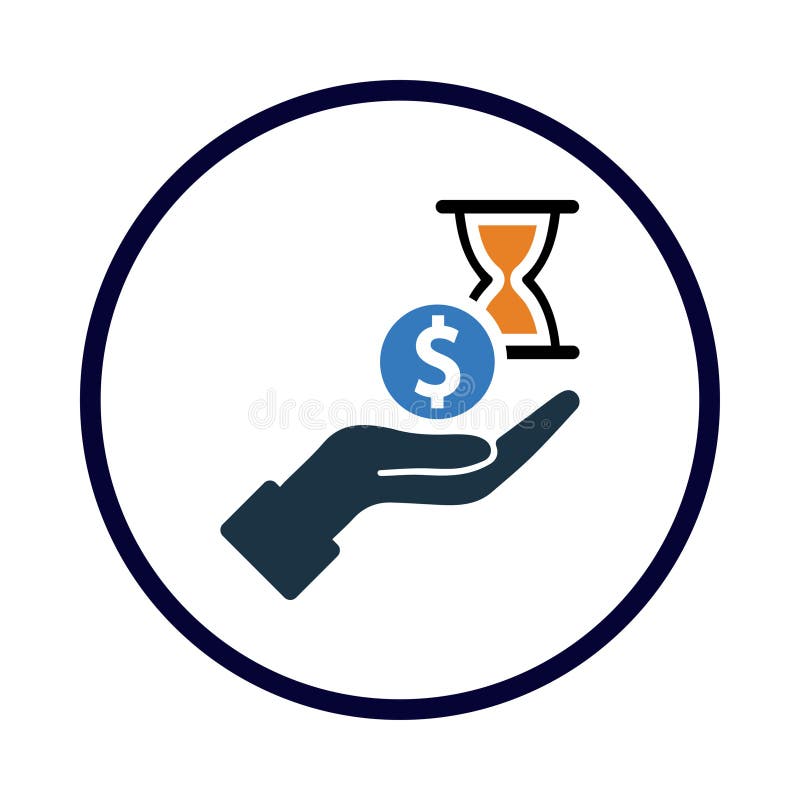 Waiting, Money, Hand, Care, Money on Hand Icon Stock Vector ...