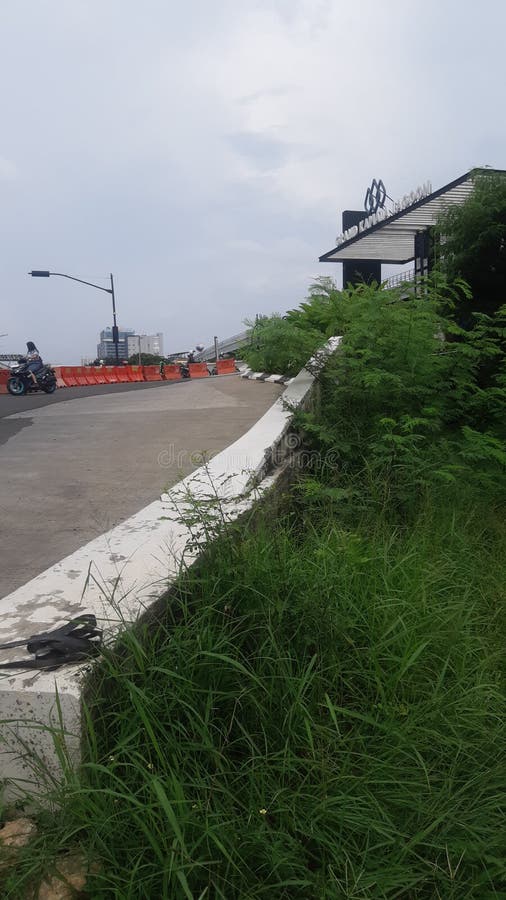 Waiting My Friends Behind at Kalimalang River Bekasi West Java before ...