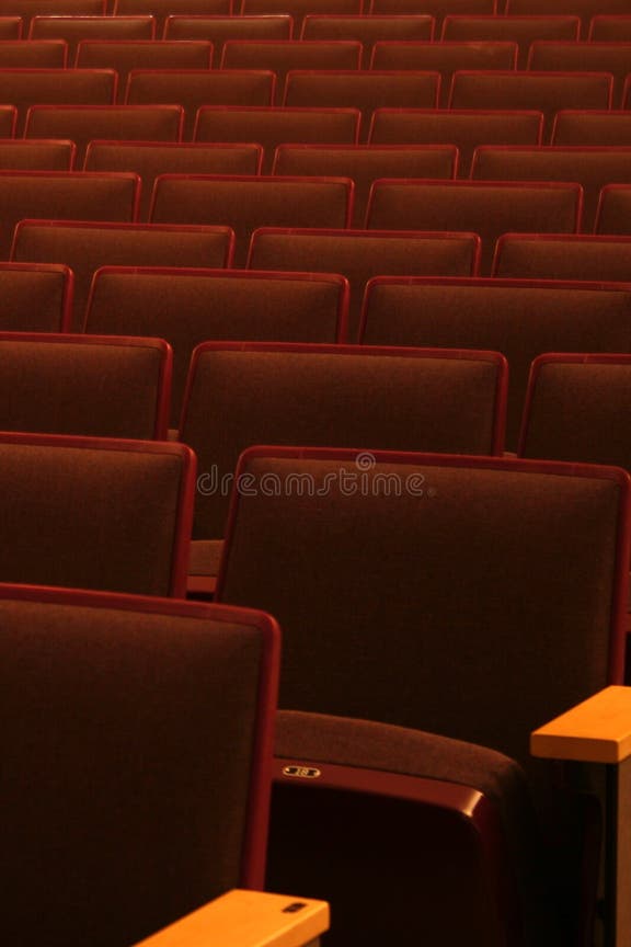 Waiting for the next show stock image. Image of seats, auditorium - 442979
