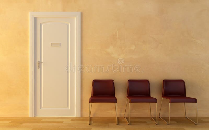 Waiting outside stock photo. Image of sitting, wait, chair - 8585710