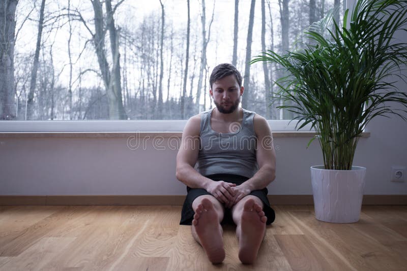 Waiting for a Peaceful Sleep Stock Photo - Image of minimalist ...