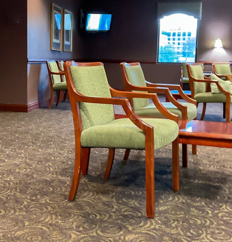 Waiting Room in Doctor S Office Stock Image - Image of floor, empty ...