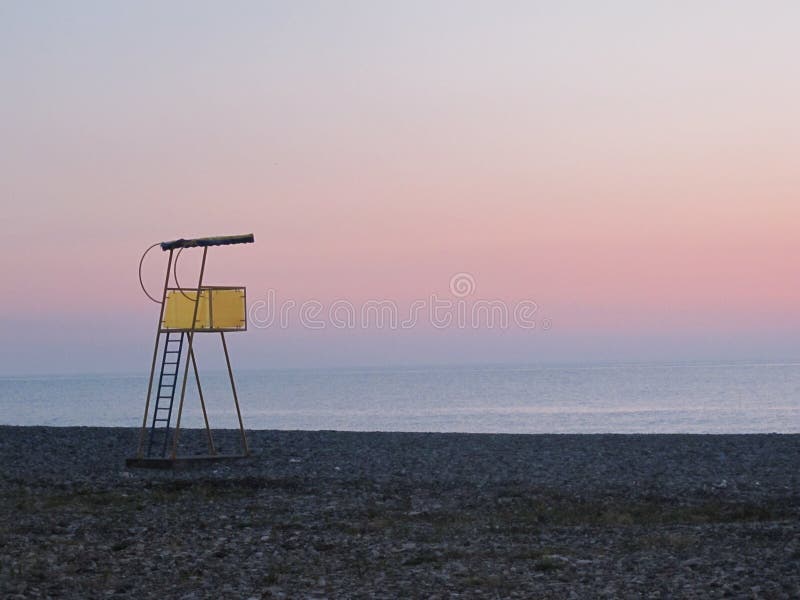 Waiting season stock photo. Image of tower, beach, black - 39019526