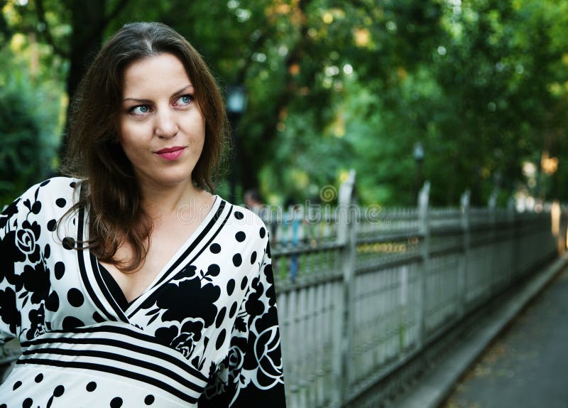 Waiting for someone stock image. Image of cute, outdoors - 26106347