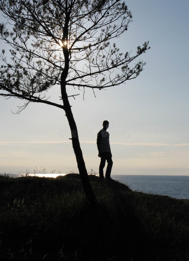 Waiting for someone stock photo. Image of romantic, latvia - 9636540