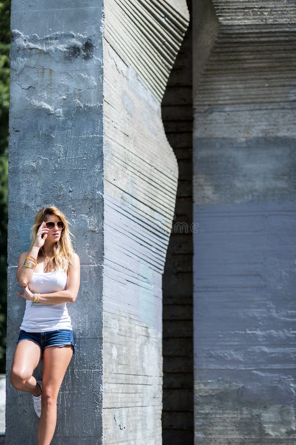 Waiting for someone stock photo. Image of emotion, life - 70959224