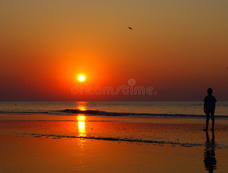 Waiting the sun stock photo. Image of europa, hope, black - 43307914