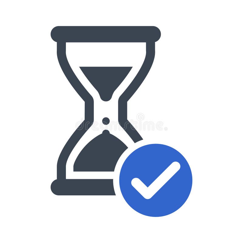 Waiting time icon stock vector. Illustration of beautiful - 240870928