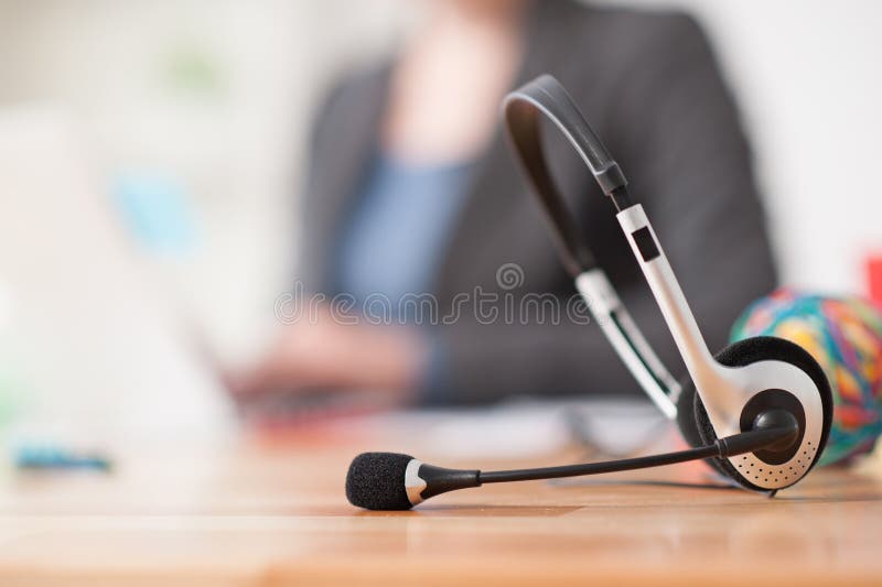 We are Waiting for Your Call Stock Image - Image of office, adult: 68924829