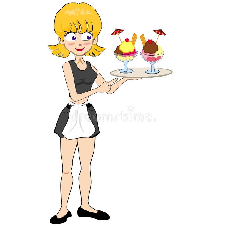 Cream Sundae Apron Stock Illustrations – 32 Cream Sundae Apron Stock ...
