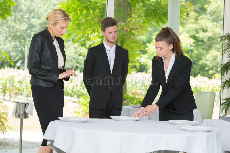 152 Training Waitress Stock Photos - Free & Royalty-Free Stock Photos ...