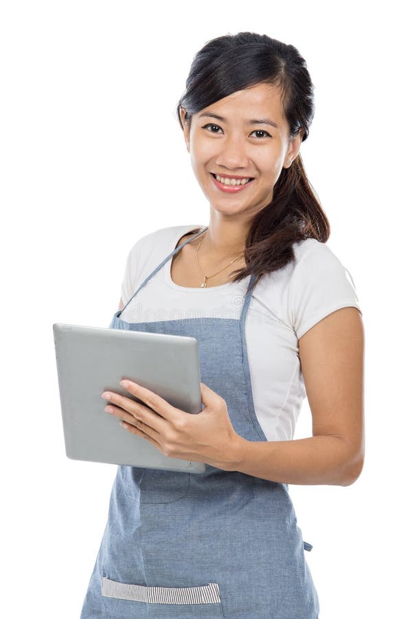 Waitress Taking Order Using Tablet Pc Stock Photos - Free & Royalty ...
