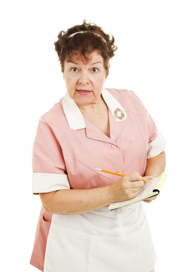 Overworked Waitress stock image. Image of drink, brewed - 13080271