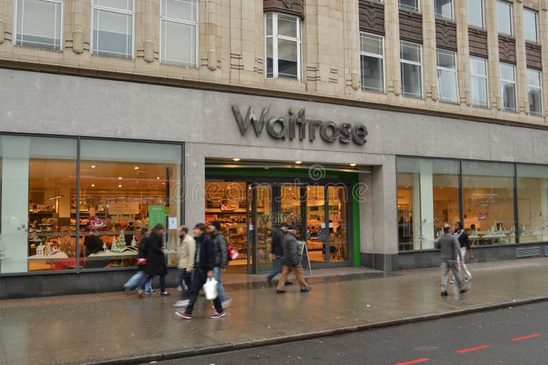 Waitrose store London editorial photo. Image of supermarket - 47138596
