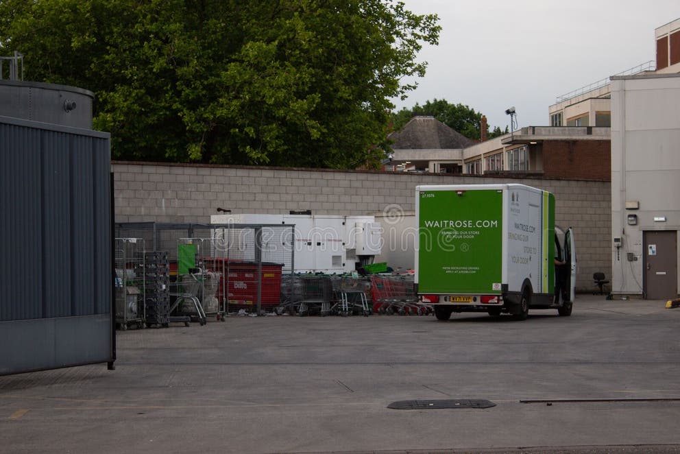 Waitrose Workers and Waitrose Vans Editorial Photo - Image of kingdom ...
