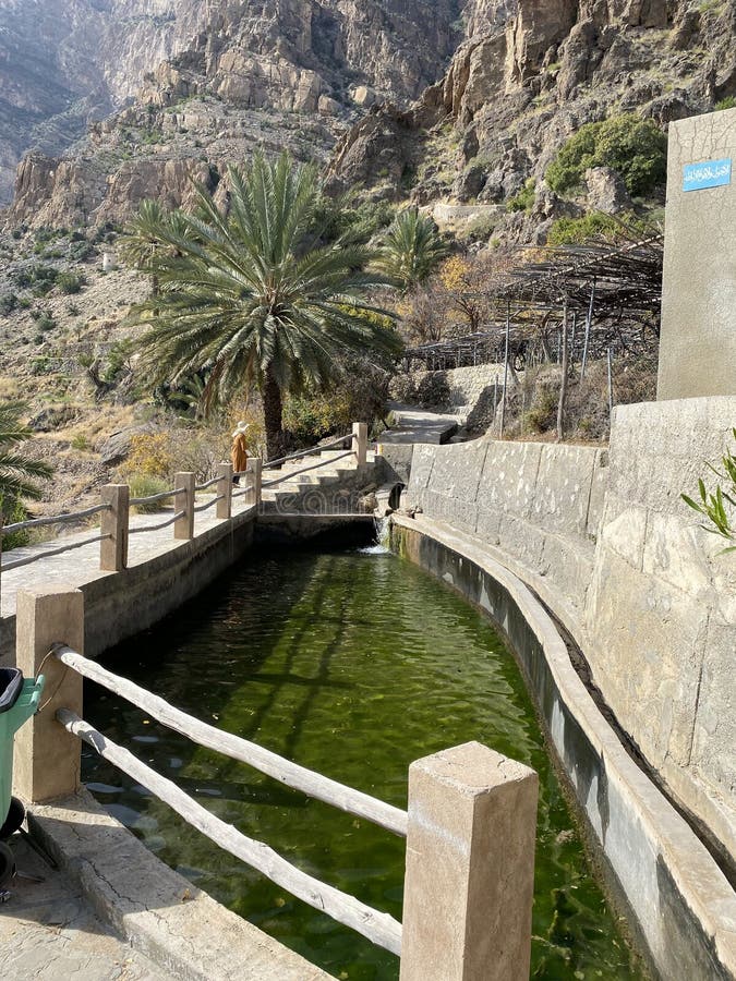 Wakan village, Oman stock photo. Image of estate, tourism - 237643910