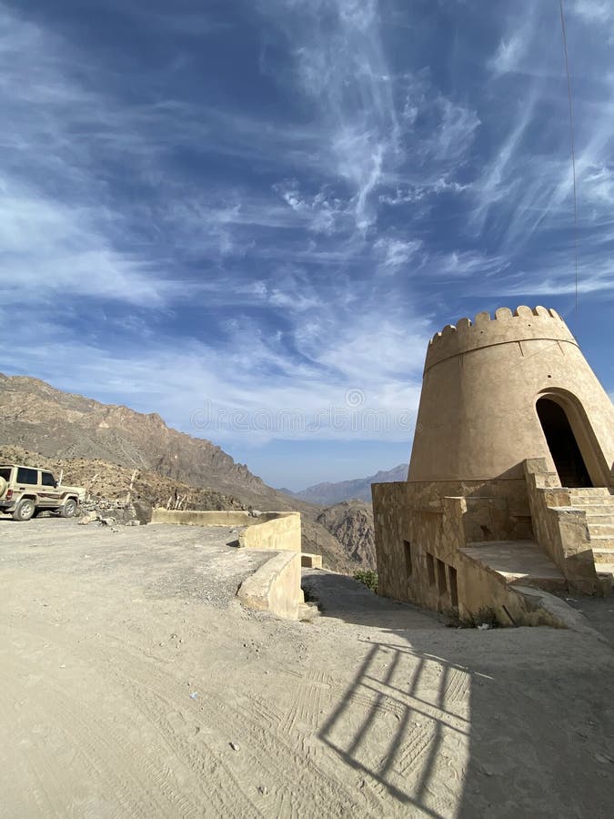 Wakan village, Oman editorial stock image. Image of building - 237644109