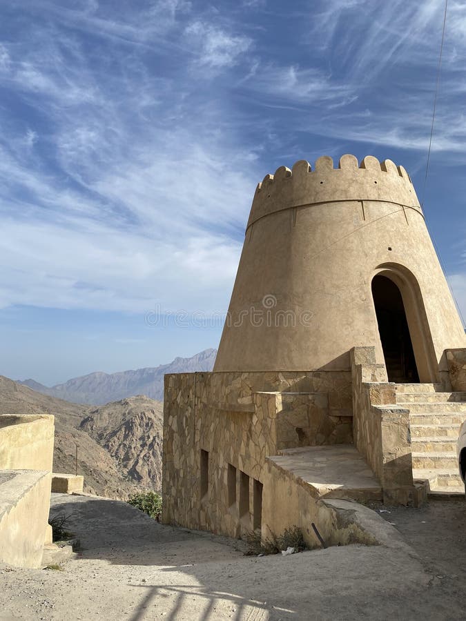 Wakan village, Oman editorial photo. Image of landmark - 237644111